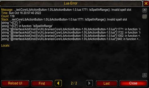 When Changing Specc Bars Won T Swap Spells Issue Tukui Org ElvUI GitHub