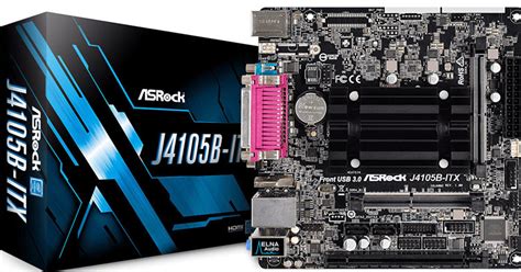 На системных платах ASRock J4105-ITX и J4105B-ITX установлены ...