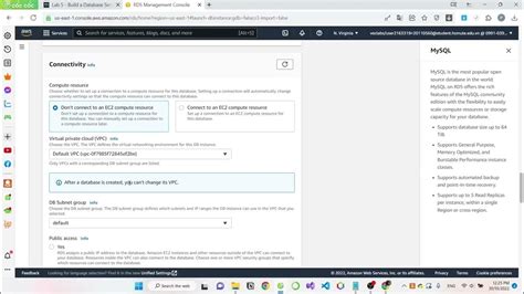 Thực Hành Dịch Vụ Database Của Aws Youtube