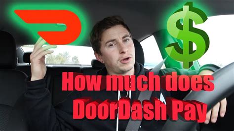 HOW MUCH DO YOU MAKE ON DOORDASH - Deliveries how much does Doordash ...