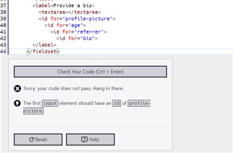 Learn HTML Forms By Building A Registration Form Step HTML CSS The FreeCodeCamp Forum