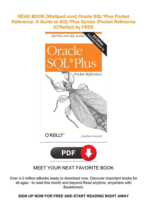 READ BOOK Wattpad Oracle SQL Plus Pocket Reference A Guide To By Ebooksnew Issuu