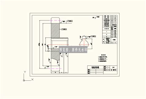 智能巡检机器人机械结构设计（含9张cad图纸 说明书） Autocad 2010 模型图纸下载 懒石网