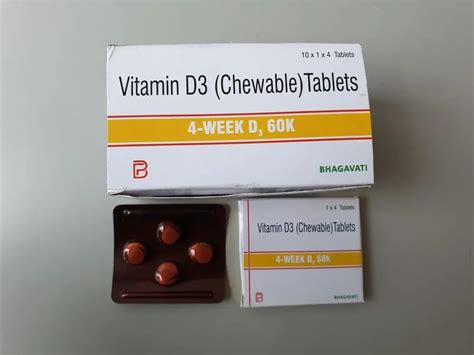 Vitamin D3 Chewable Tablets At ₹ 101stripe Kalol Id 24228581430 Vitamin D3 Chewable Tablets At ₹ 101stripe Kalol Id 24228581430