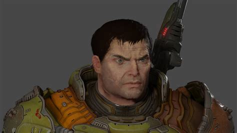 Doom Eternal Slayer S Face Blender By Mcravenind On Deviantart