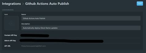 Ghost Blog Automated Theme Deployment With Github Actions