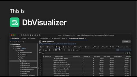Dbvisualizer The Sql Ide With The Highest User Satisfaction Youtube