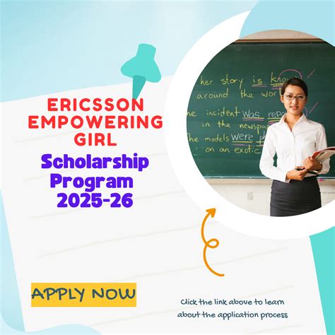 Ericsson Empowering Girl Scholarship Program 2025 26 Scholarship Amount Eligibility Criteria