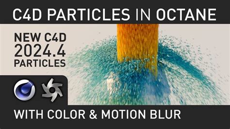 How To Render C4ds New Particle System With Octane Render Lesterbanks