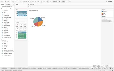 【数据可视化and分析】极速报表tableau入门教程（含数据分析案例） 上篇 知乎