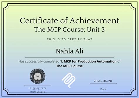 Glad To Share That I Have Completed The Model Context Protocol Mcp