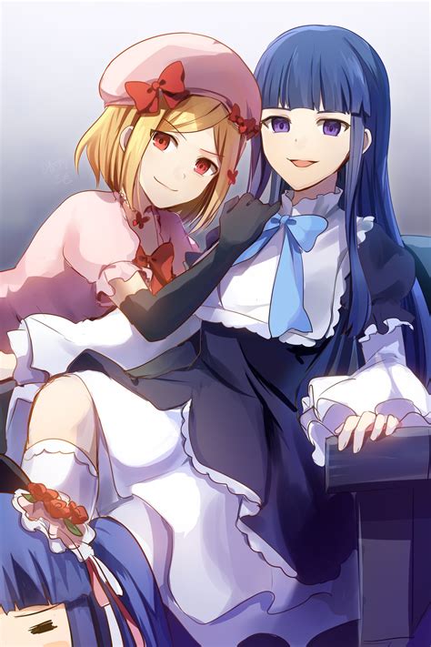 Frederica Bernkastel Furudo Erika And Lambdadelta Umineko No Naku Koro Ni Drawn By Anri Mike