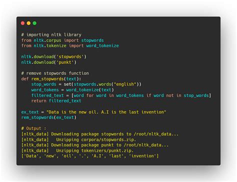 Nltk Stopwords Natural Language Toolkit