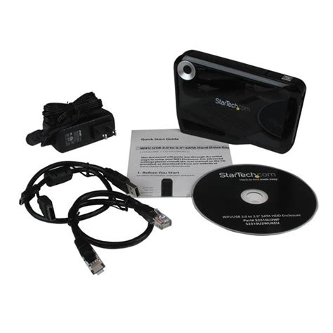 WiFi HDD Enclosure USB 2 0 Or Wireless SATA Hard Drive Enclosure For 2 5 HDDs StarTech Com
