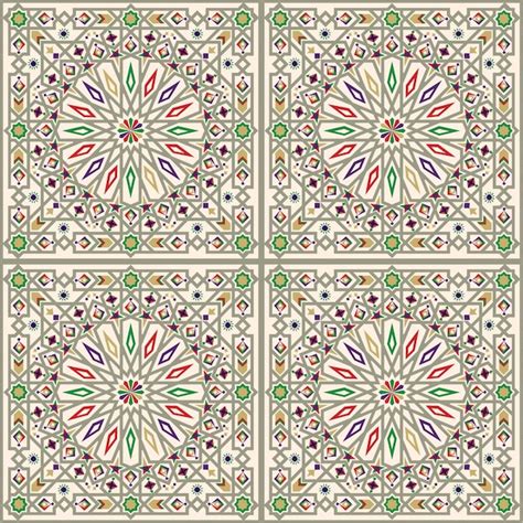 Premium Vector Seamless Mandala And Geometrical Pattern Vector