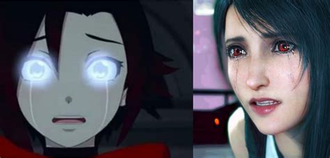 Ruby Rose And Tifa Lockhart Crying By Gabrielmejia1999 On Deviantart