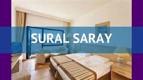 SURAL SARAY 5 Турция Сиде обзор отель СУРАЛ САРАЙ 5 Сиде видео