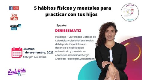 5 HÁBITOS FÍSICOS Y MENTALES PARA PRACTICAR CON TUS HIJOS YouTube