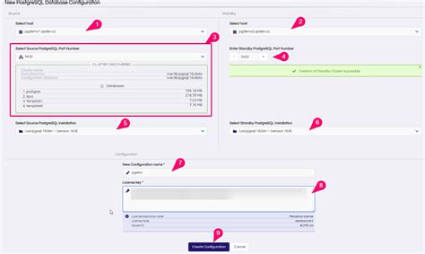 Creating Postgresql Configuration Dbvisit Support