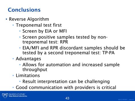 Ppt Serologic Testing For Syphilis Comparison Of The Traditional And