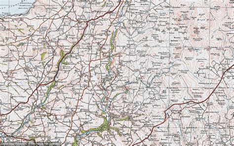 Historic Ordnance Survey Map Of St Breward 1919