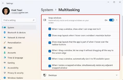 Get The Best Out Of Windows 11 Multitasking With These Settings