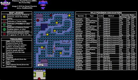 Pokemon Crystal Version Maps