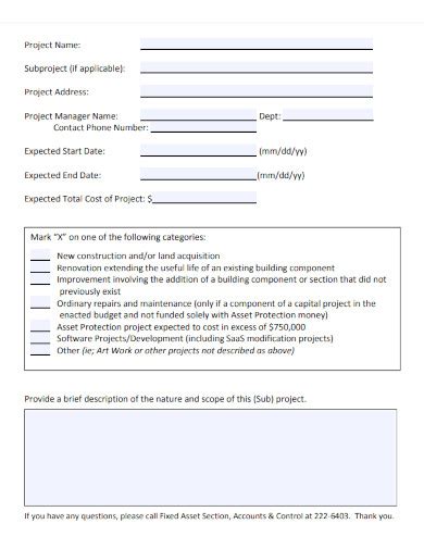 21 Free Construction Request Form Samples To Download