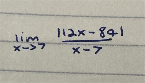 Calc A How Do I Find The Limit Rhomeworkhelp