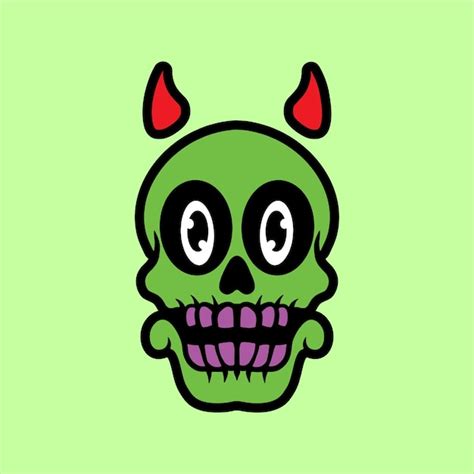 귀여운 몬스터 일러스트 프리미엄 벡터