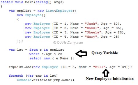 Deferred Vs Immediate Query Execution In Linq Inforakesha