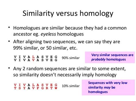 Statistical Significance Of Alignments