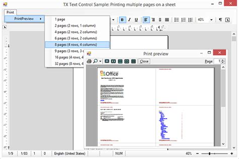 Windows Forms Printing Multiple Pages Per Sheet