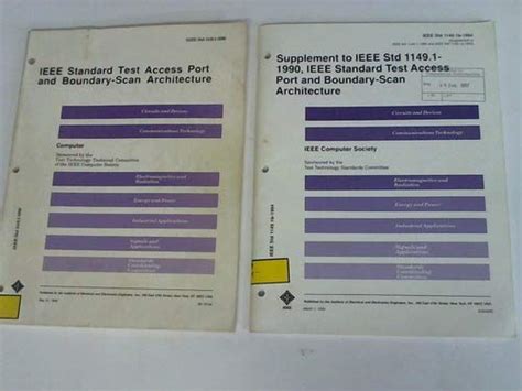 buy supplement to ieee std 1491 1 1990 ieee standard test access port