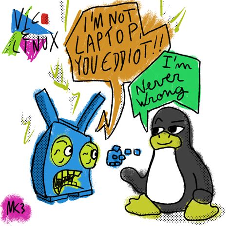 Vic And Linux By Mk3 By Vicmk3 On Newgrounds