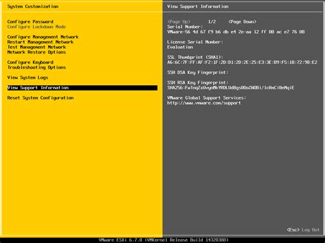 vmware vsphere esxi 6 7 temel konfigürasyonları