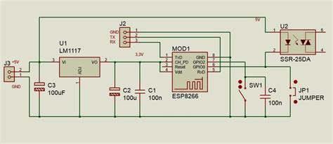 Schaltplan Esp8266 Ssr Relais Esp8266 Wifi Hausautomation Datenlogger