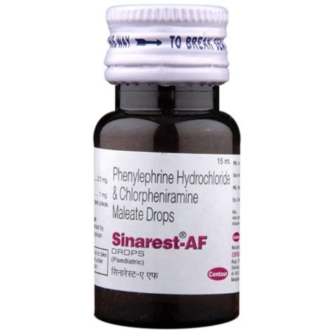 Sinarest Af Uses Price Dosage Side Effects Substitute Buy Online