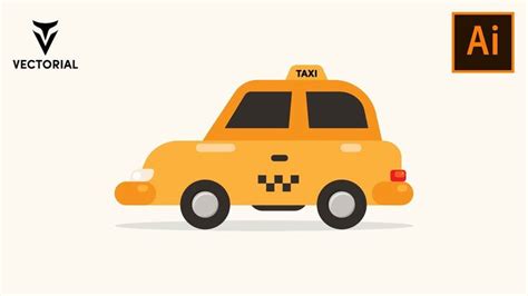 How To Make A Taxi Car In Adobe Illlustrator Taxi Adobe Taxi App