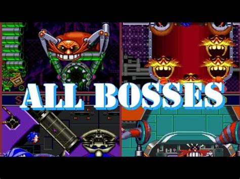 Sonic Spinball All Bosses No Damage Youtube