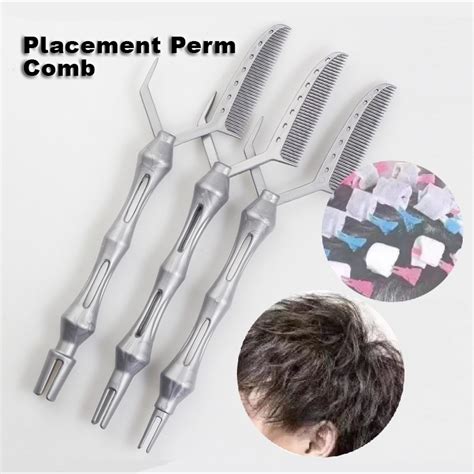Placement Perm Comb Multi Functional Perm Positioning Combs Pick Curly Hair Hair Root Texture