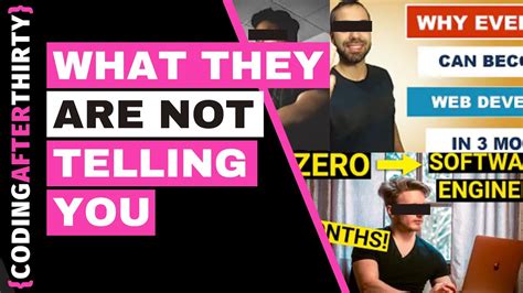 The Truth About Learning To Code What Other Youtubers Are Not Telling You YouTube