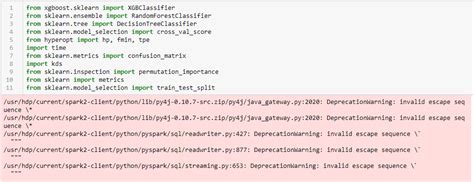 Import Packages Warnings — Dataiku Community