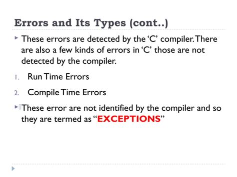 Lecture 22 Error Handling Ppt Programming Languages Computing