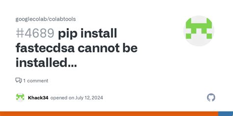 Pip Install Fastecdsa Cannot Be Installed Successfullysubprocess