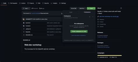 GitHub Saunved Web Dev Workshop Woofer A Micro Blogging Platform Like Twitter Built With