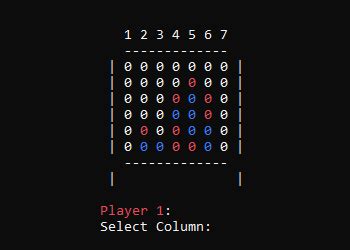 GitHub MaxMutantMayer Connect Four A Cross Platform Connect Four Game For The Terminal