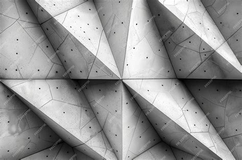 premium photo triangular shapes formed by connecting dots with lines creating a complex