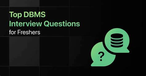 top 50 dbms interview questions for freshers in 2025