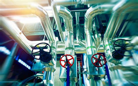 산업 공장 다양한 메커니즘 및 금속 파이프 톤 이미지 모션 블러 효과 강철에 대한 스톡 사진 및 기타 이미지 강철 건축물 공장 산업 건물 Istock